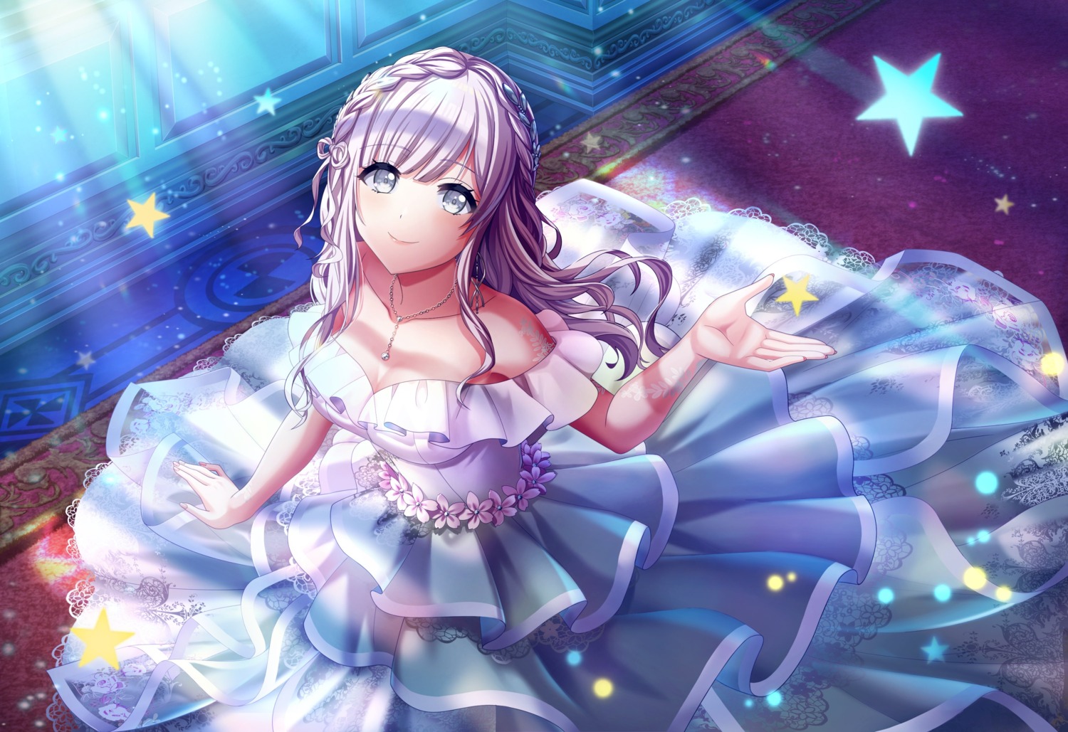 d4dj izumo saki cleavage dress no bra tagme | #1185314 | yande.re